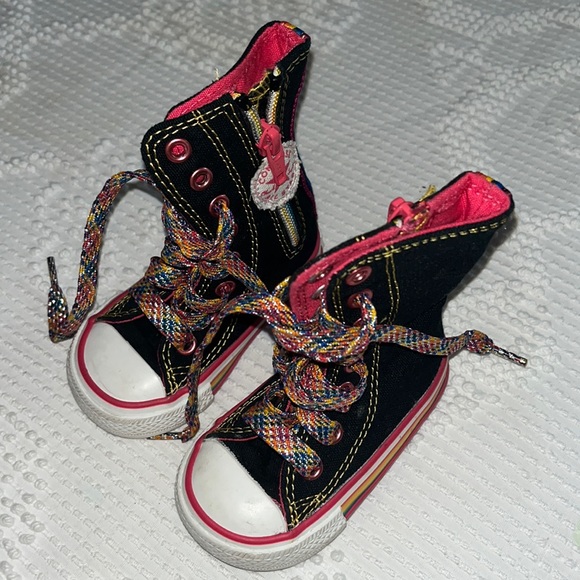 Converse | Shoes | Rainbow Baby Girl Converse All Star Sneakers | Poshmark